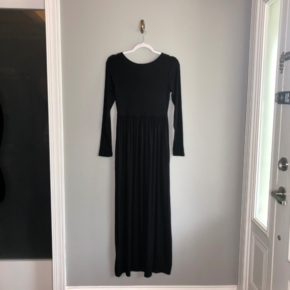 Rags and Couture | Dresses | Rags Couture Long Sleeve Maxi Dress | Poshmark